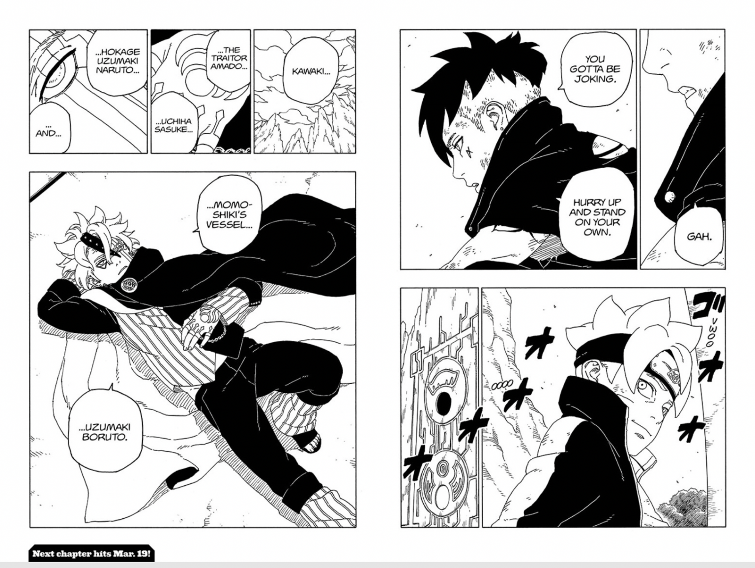 Boruto Chapter 56 Naruto Sasuke Powers now compared, Release Date, Spoilers